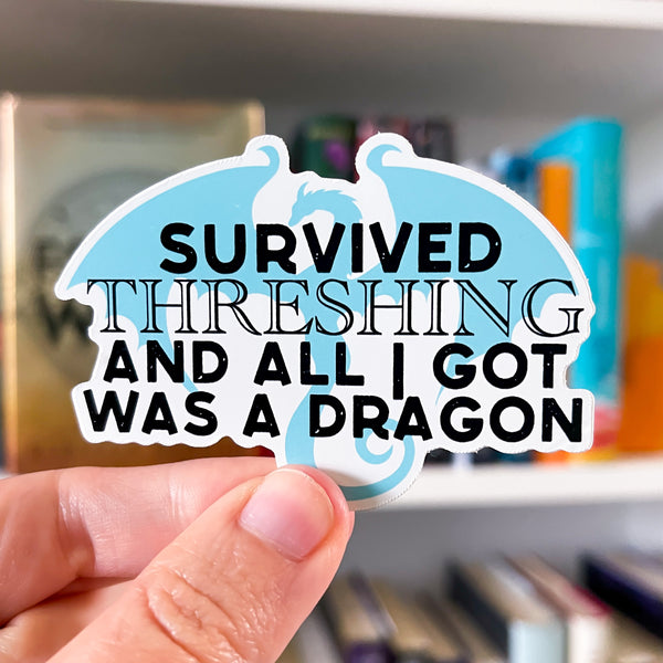 Threshing Vinyl Die Cut | Fourth Wing OFFICIALLY LICENSED – Sweet Bean ...