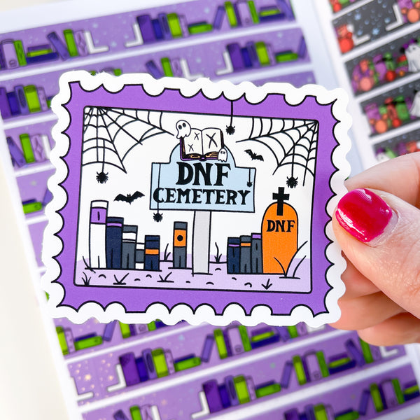 DNF Cemetery Vinyl Die Cut Sticker – Sweet Bean Plans