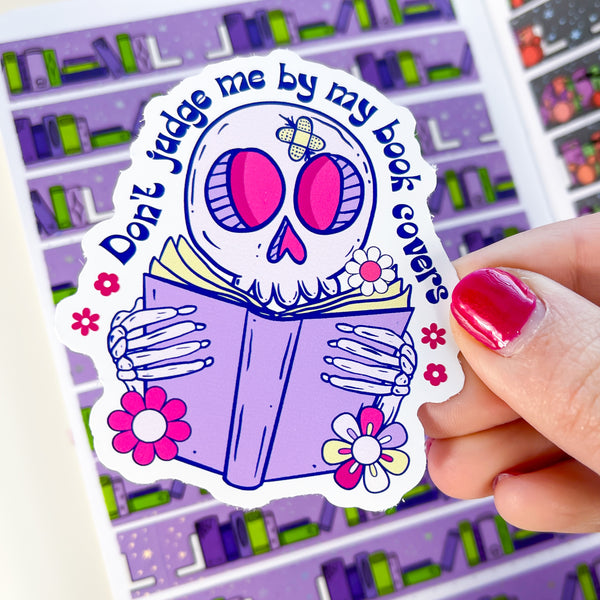 Judge Book Covers Vinyl Die Cut Sticker – Sweet Bean Plans