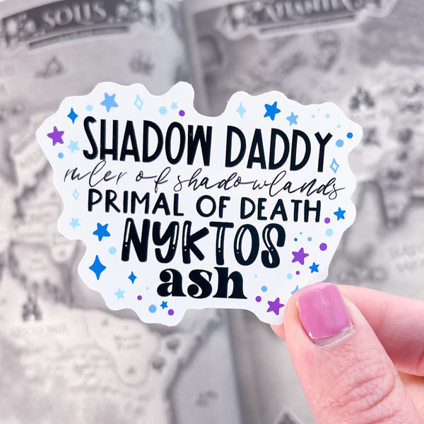 Nyktos/Ash Nicknames Vinyl Die Cut Sticker | JLA Officially Licensed ...