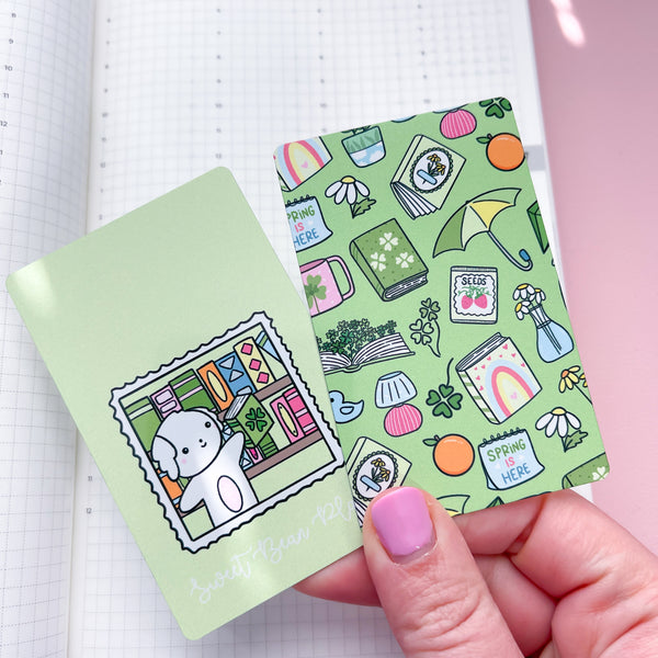March 2026 Washi Card – Sweet Bean Plans