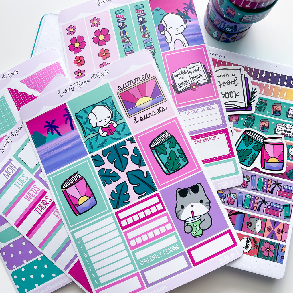SBP Sticker Subscription – Sweet Bean Plans