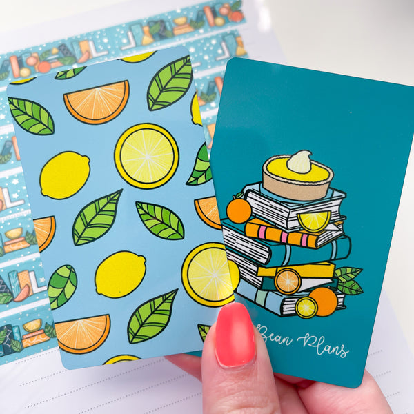 Citrus Reads Washi Card – Sweet Bean Plans