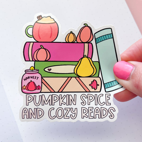 PSL + Cozy Reads Vinyl Die Cut Sticker – Sweet Bean Plans