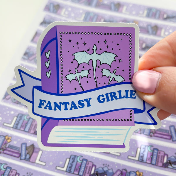 Fantasy Girlie Vinyl Die Cut Sticker – Sweet Bean Plans