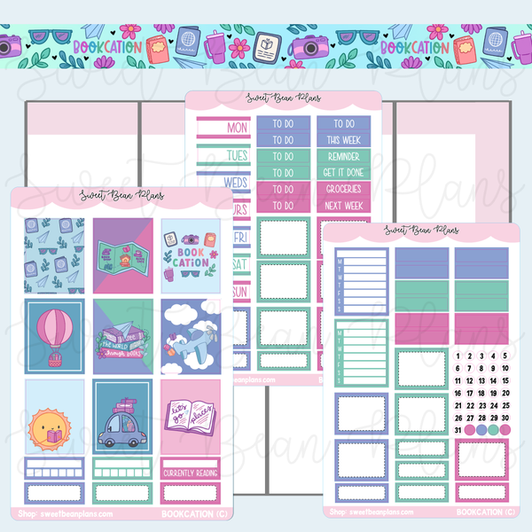 Bookcation Hobo COUSIN Weekly Kit – Sweet Bean Plans