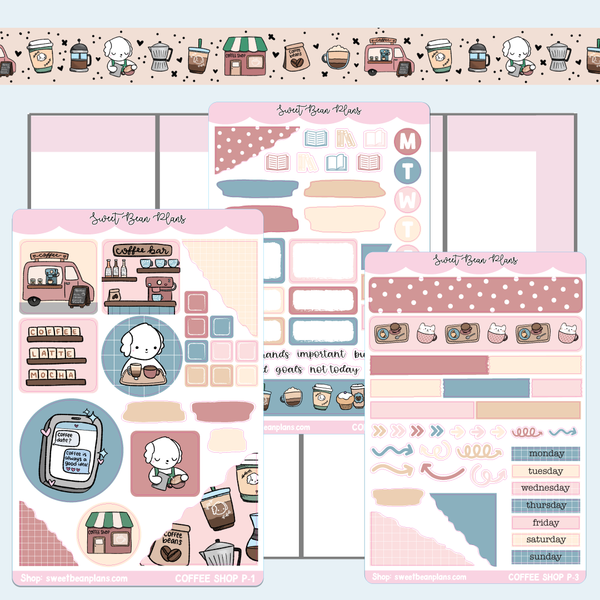 Coffee Shop Journaling Kit – Sweet Bean Plans