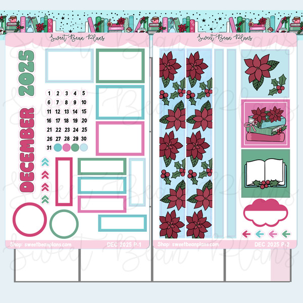 December 2025 Monthly Kit - Vertical – Sweet Bean Plans