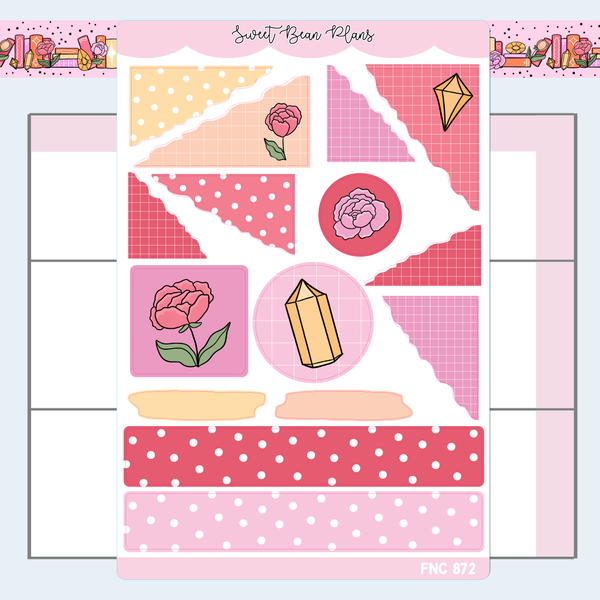 November Journaling Deco Vinyl Planner Stickers | Fnc 872 – Sweet Bean ...