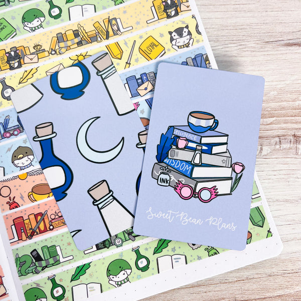 Wisdom Wizard Washi Card – Sweet Bean Plans