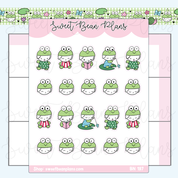 Bean-roppi Vinyl Planner Stickers | Bn 197 – Sweet Bean Plans