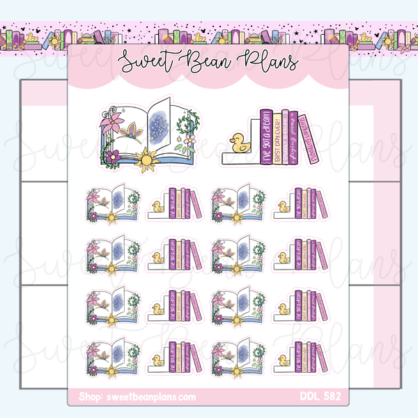 Best Day Books Vinyl Planner Stickers | Ddl 582 – Sweet Bean Plans